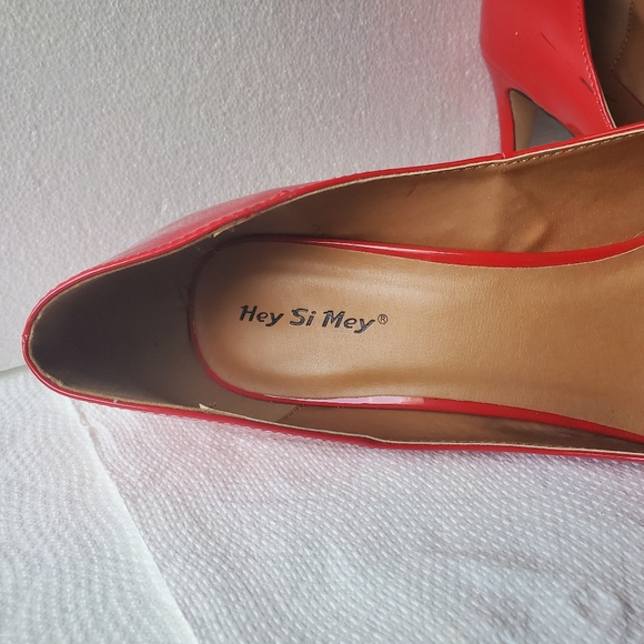 Hey Si Mey | Shoes | Womens Mens Slip On Stilettos High Heels Dress Pumps Shoes Size Wm 4mn 125 ...